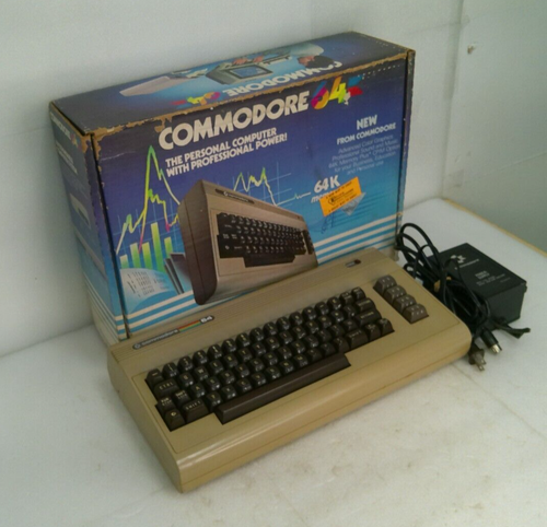 Commodore 64 W/ Original Box & Power Adapter | eBay