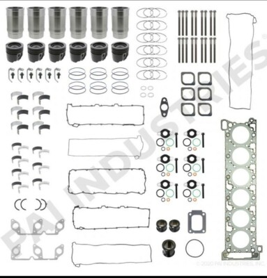 Out of Frame Engine Overhaul Rebuild Kit for Detroit Diesel DD15 PAI ...