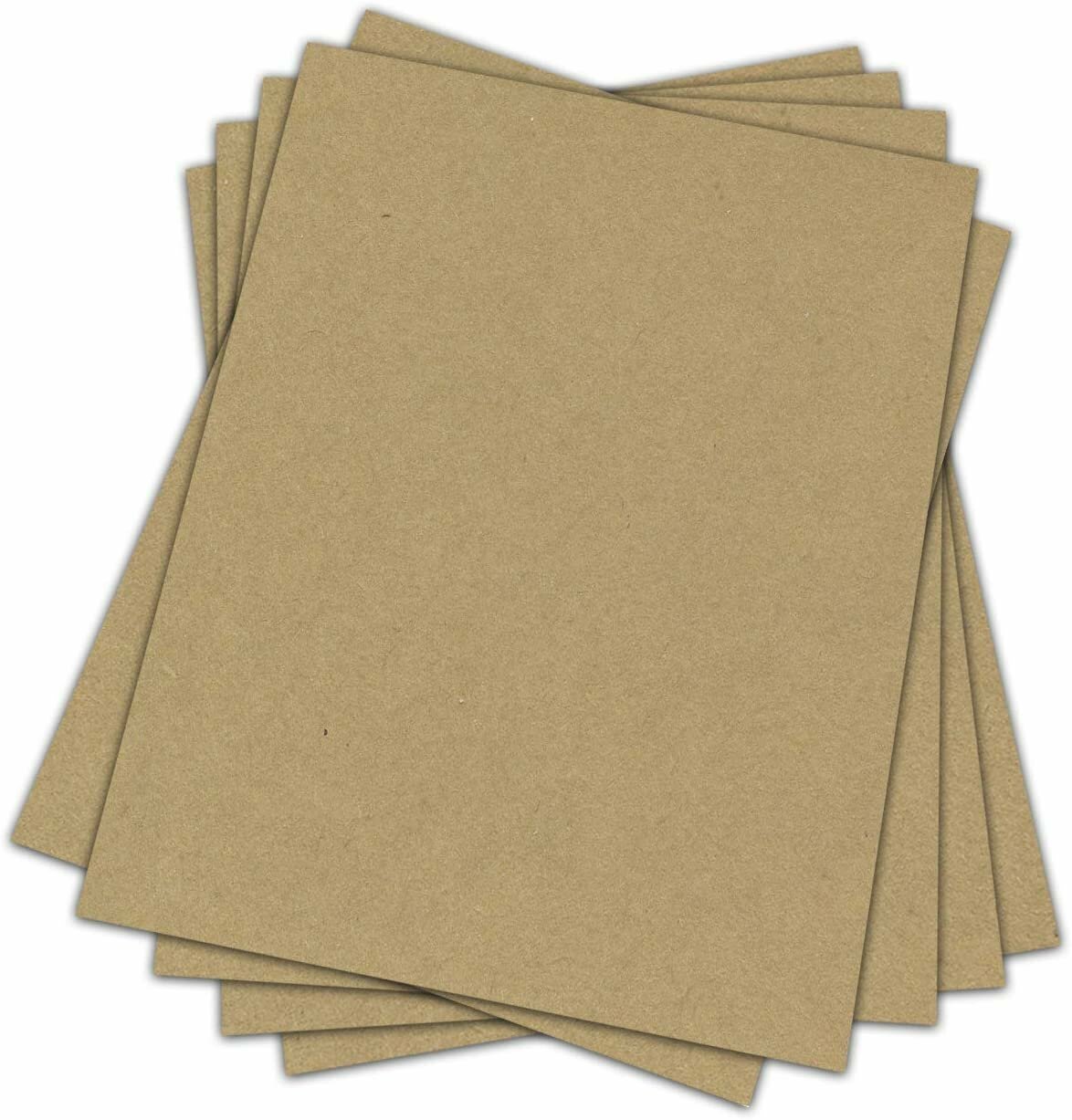 30 Pt. Brown Kraft Chipboard (.030 Caliper Thickness) - 25 Cardboard ...