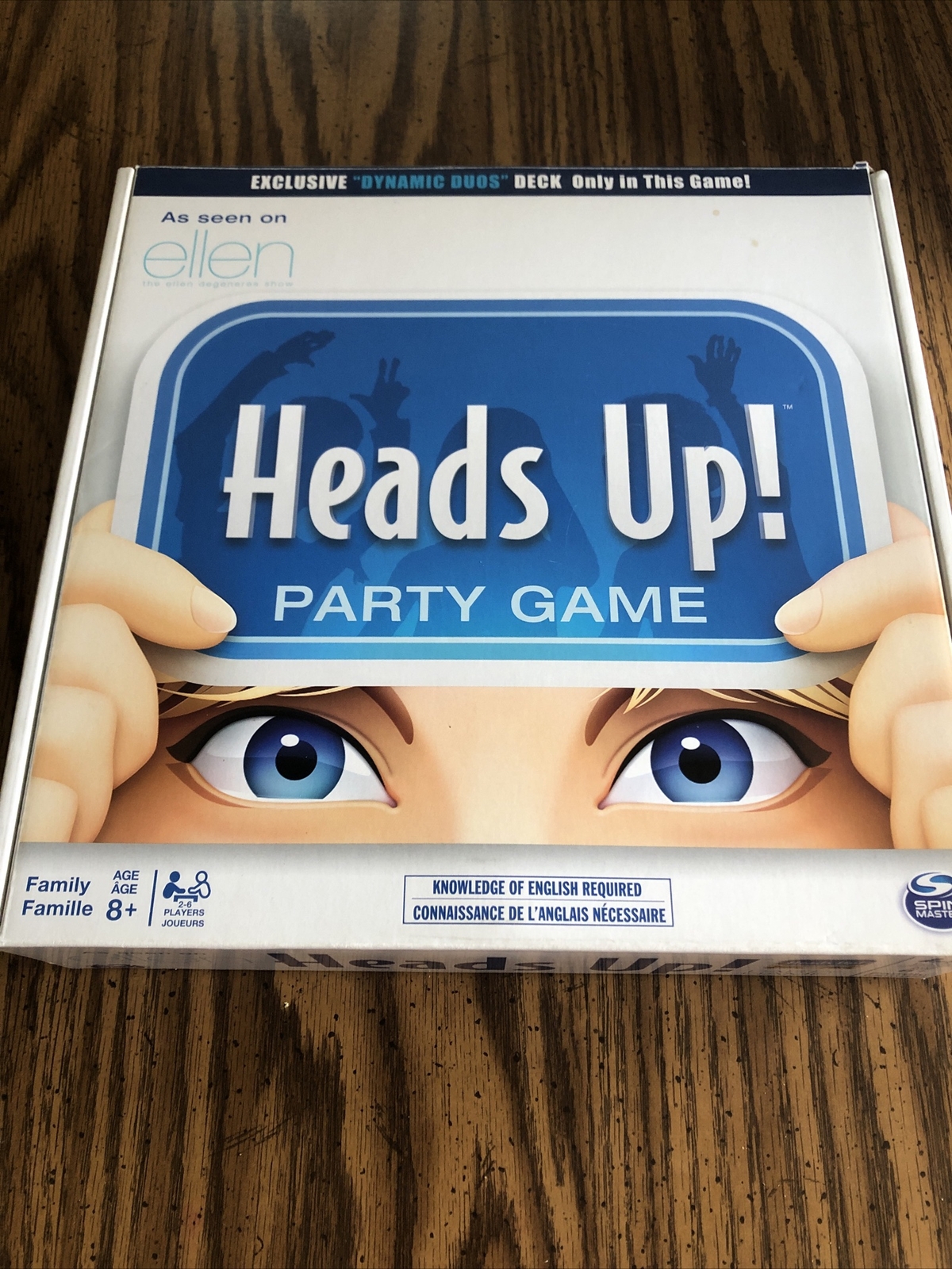 Heads Up! Party Game 2013 Spin Master Board Game Complete As Seen On ...