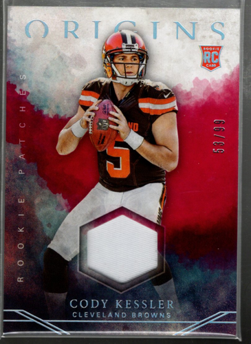 B3569- 2016 Panini Origins Débutant Rustines Rouge #20 Cody Kessler ...