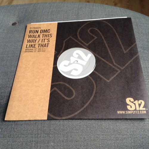 Run DMC - Walk This Way 12" (Hip Hop/Pop/Rap/Rock) S12 RECORDS 2004 | eBay