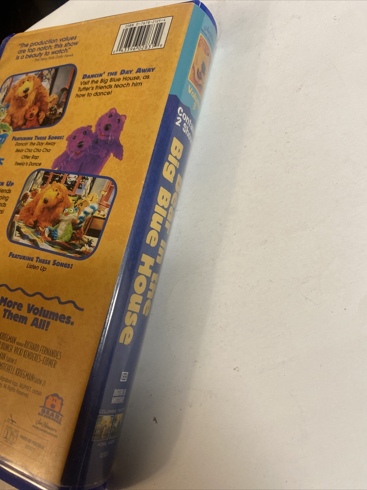 Bear in the Big Blue House - Volume 3 (VHS, | Grelly USA