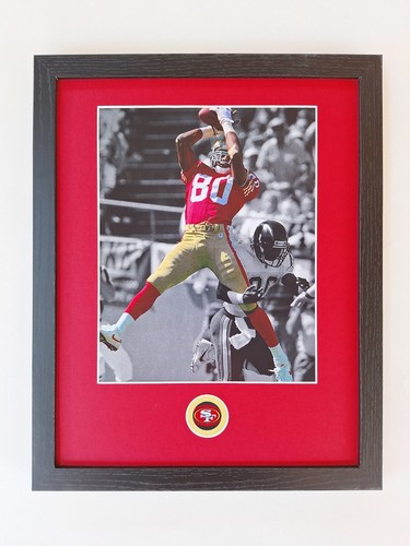 San Francisco 49ers Jerry Rice 11x14 Memorabilia Frame | eBay
