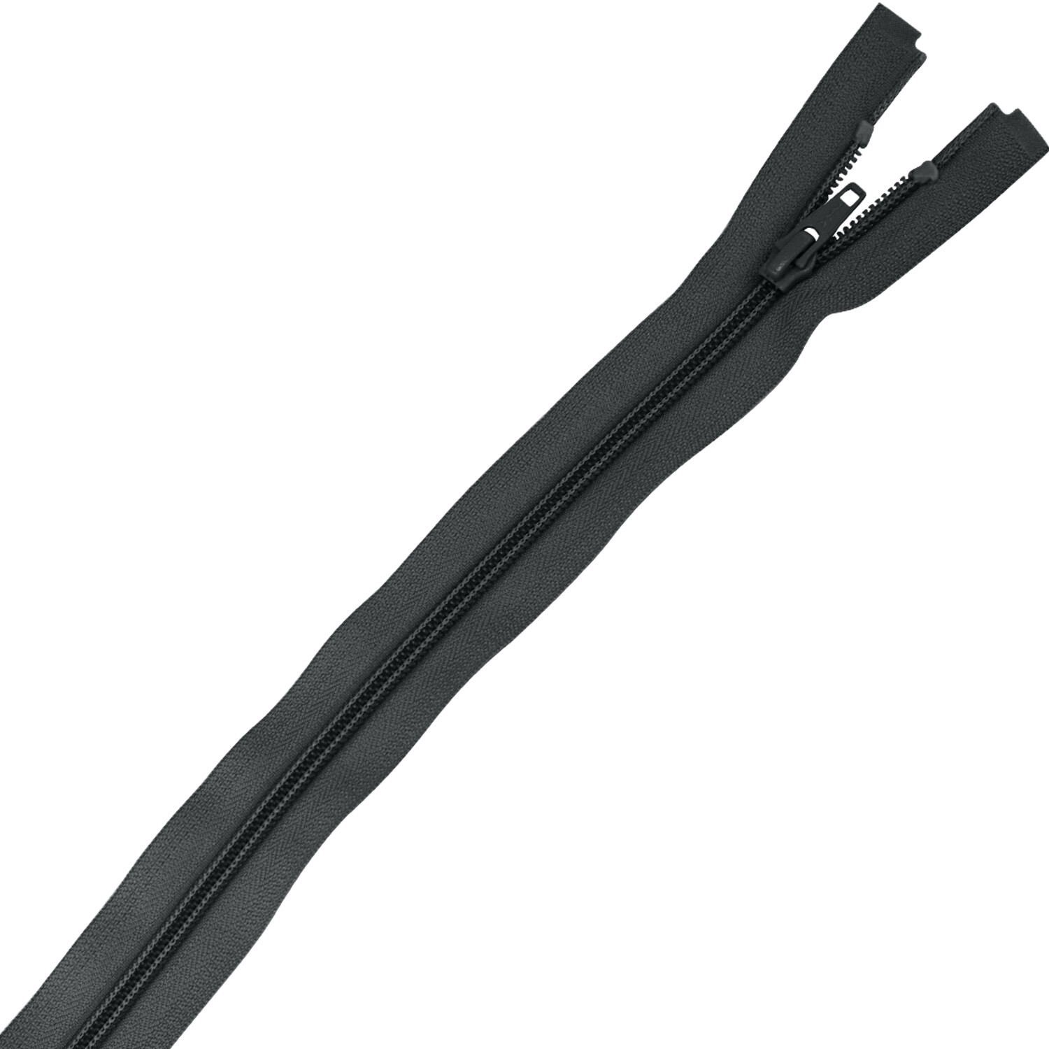 YKK Branded Open Ended Zip Nylon Zipper DIY Choice of Length Color ...