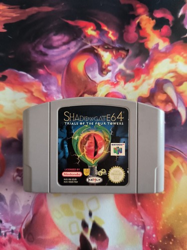 CARTOUCHE ORIGINALE SHADOWGATE Trials of the Four Towers NINTENDO 64 ...