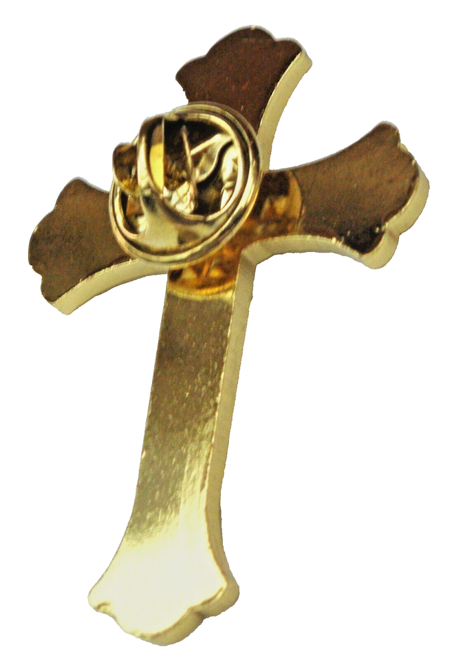 Crucifix Pin Badge Catholic Holy Cross Brooch INRI | eBay UK