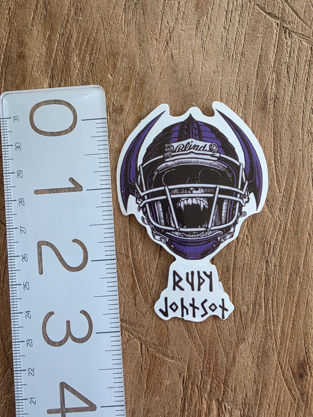 BLIND Skateboard Sticker Blind Skateboard Decal Blind Rudy Johnson ...
