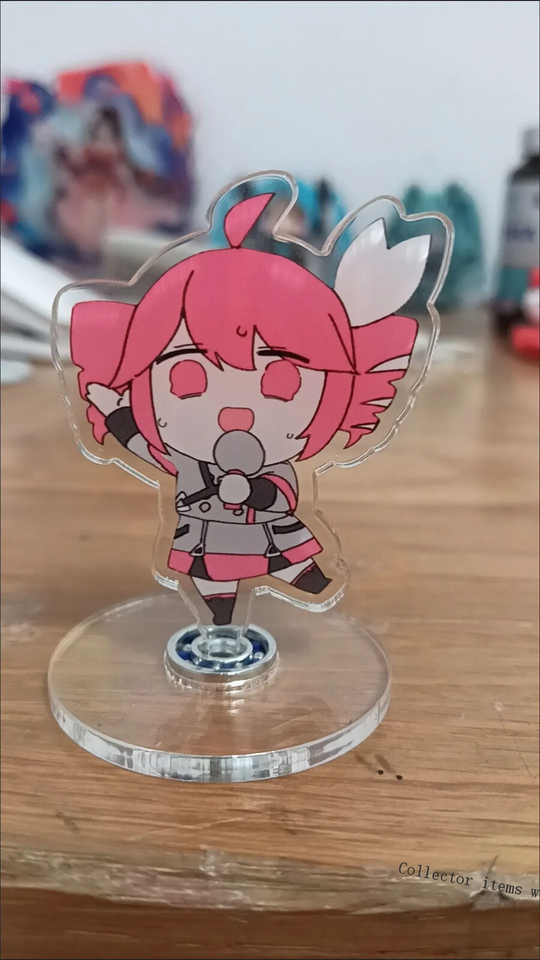 2Pcs/set Kasane Teto 360° Rotatable Acrylic Standing Figure Model ...