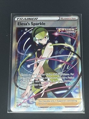 Elesa's Sparkle (Full Art) 260/264 Swsh08: Fusion Strike Holo | eBay