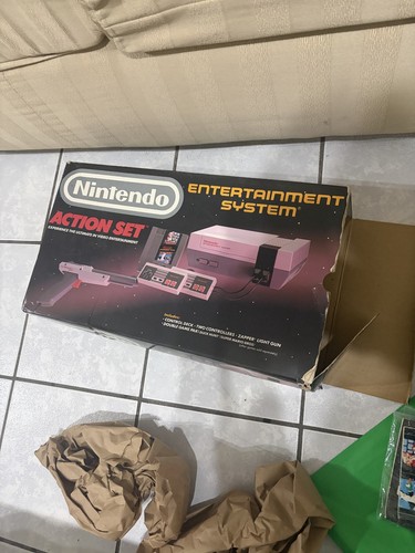🎮 Nintendo NES Action Set in Box (Untested) 🎮 | eBay