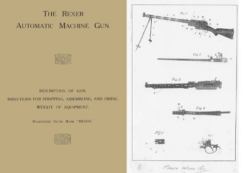 Madsen 1905 Rexer Automatic Machine Gun (English-UK) | eBay