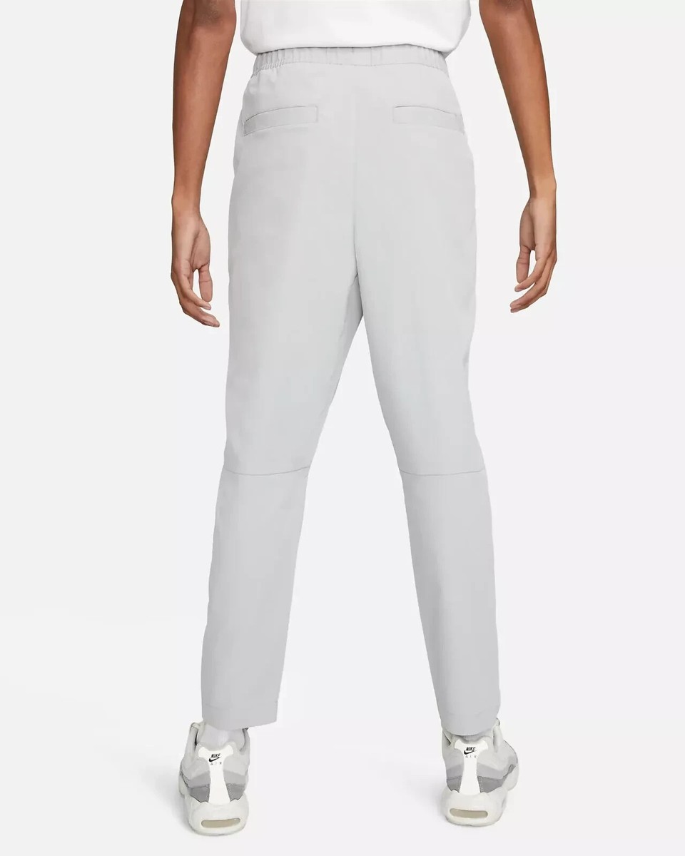 Nike Club Woven Tapered Leg Pants Standard Fit Grey Size L Nike Club Woven Tapered Leg Pants Standard Fit Grey Size L