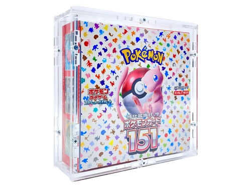 Acryl Case Pokemon japanische Display Booster Box - zB 151 Display SV2a ...
