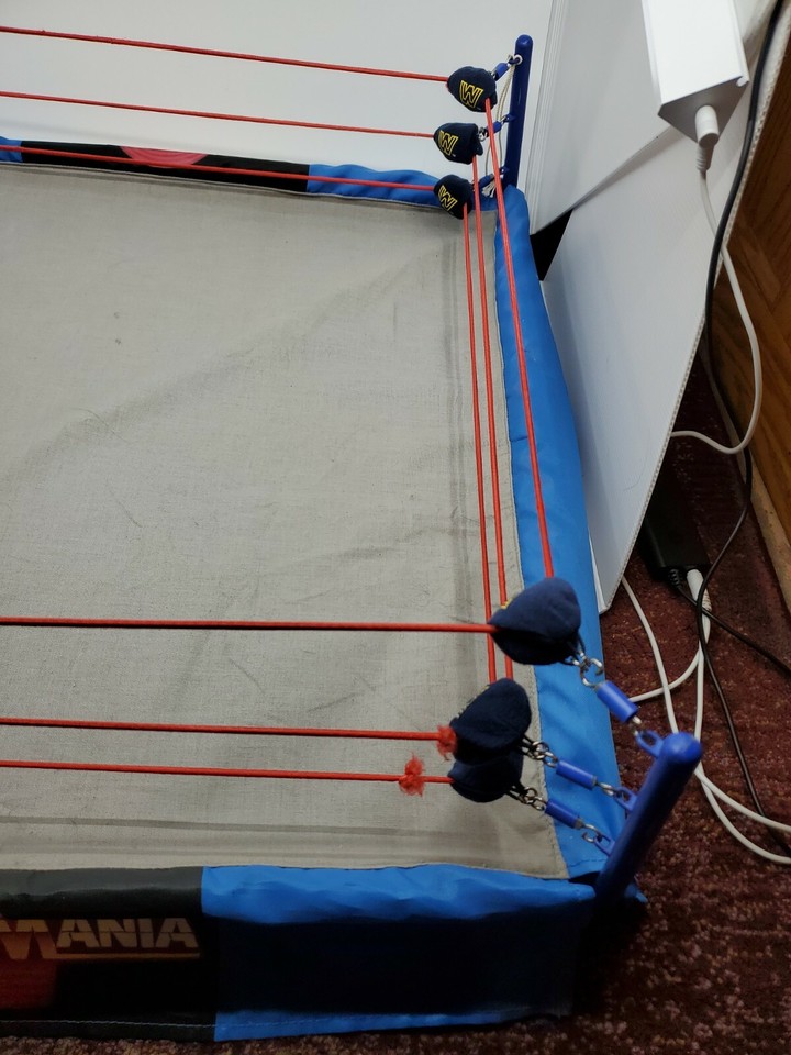 Jakks WWE Official Scale Ring Series #2 - Wrestlemania II USED! | eBay