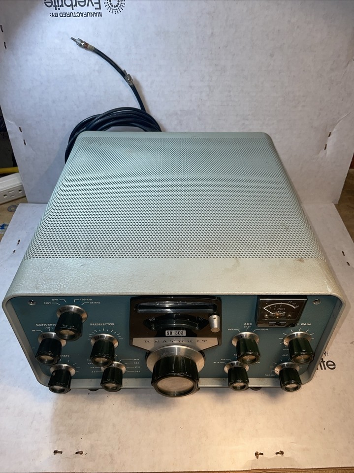 Vintage Ham Radio Heathkit SB-303 Solid State SSB Receiver GRA-70-6 | eBay