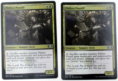 Magic: The Gathering Pitiless Pontiff (194/259) Ravnica Allegiance ...