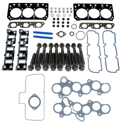 VRS GASKETS & HEAD BOLTS FOR HOLDEN CALAIS VX ECOTEC L36 3.8 V6 ENG ...