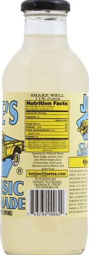 JOE TEA Classic Lemonade Tea, 20 FZ | eBay