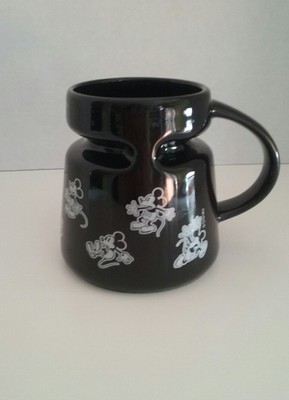 Disney MICKEY MOUSE Ceramic Travel Mug Cup Joe Bean Design Highwave ...