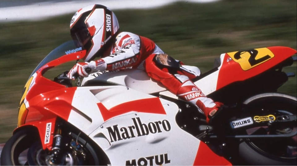 Wayne Rainey 1989 1990 VTG OG SHOEI GRV Helmet RARE VNDS YAMAHA YZR500 ...