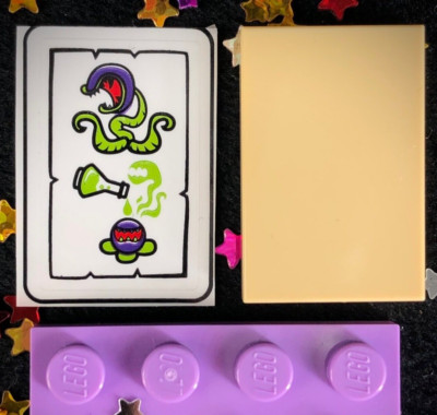 NEW LEGO Tan Venus Flytrap Flask Poison Potion Elves 41188 Sticker 2x3 ...
