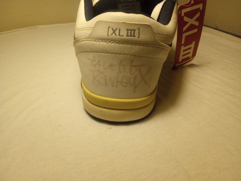 Geoff Rowley Vans professional Skateboarder XLIII xl3 autographed Left ...