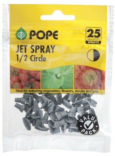 Pope HALF CIRCLE POLY MICRO JET SPRAY 25Pcs Upto 1m Radius, UV Treated ...