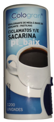 Cologran Sweetener Tablets 72g Low Calorie 1200 Tablets | eBay