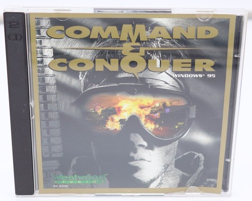 Command & Conquer Gold PC 1997 Windows 95 2 Disc Jewel Case Westwood ...