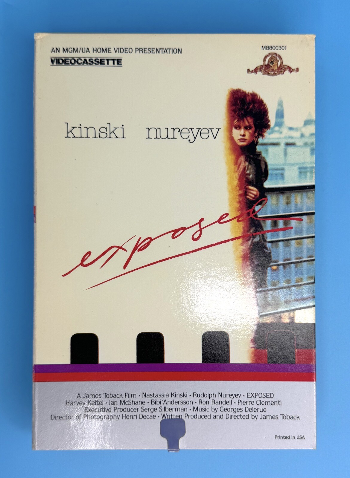 Exposed on BETA Betamax in Gatefold Cover Box Nastassia Kinski (Not VHS ...