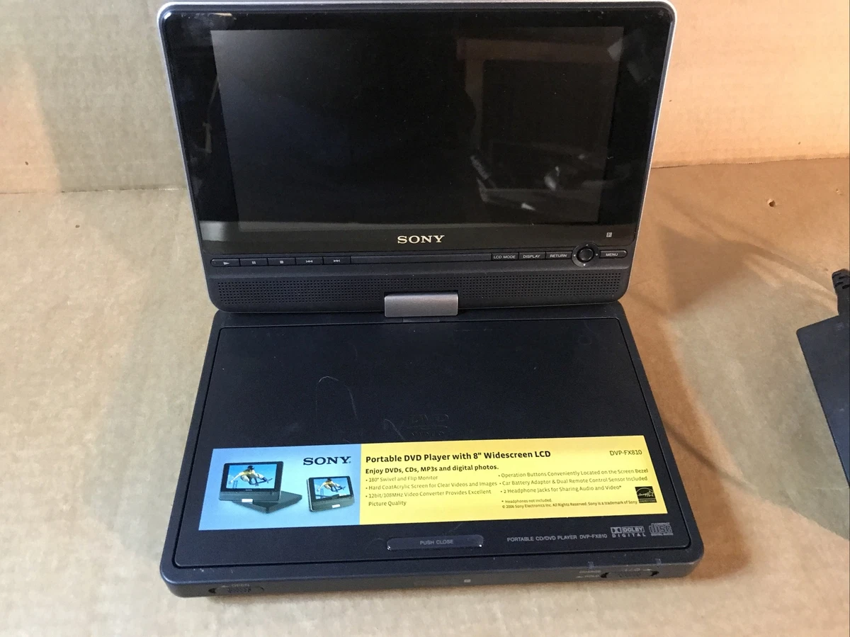 Sony Portable Dvd Player Ebay