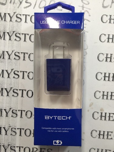 New Bytech USB Home Charger Most Smartphone And Tablets Blue | eBay