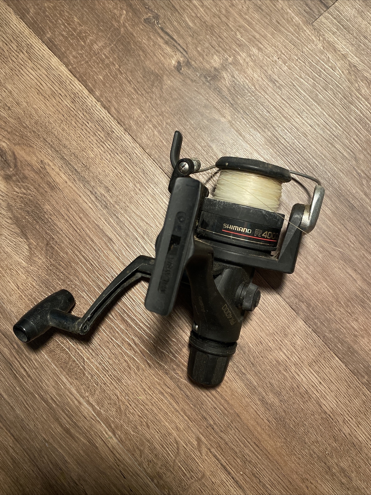 Vintage Shimano R4000 Spinning Fishing Reel Works Well! | eBay