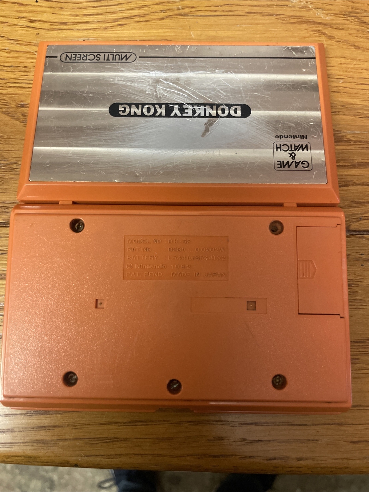 Ancienne Console Nintendo Game & Watch Donkey Kong 1982 -no nes snes ...