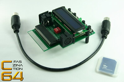 Faszination C64 | SD-Karte an Commodore 64, SD2IEC mit Display | #2030 ...