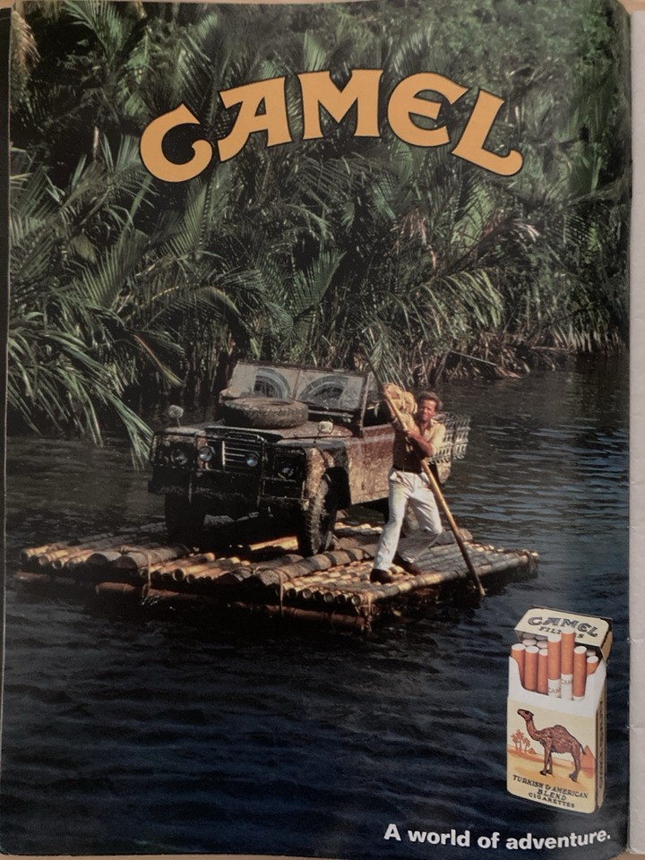 CAMEL CIGARETTES 1980s MAGAZINE COMMERCIAL AD ADVERTISEMENT VINTAGE | eBay