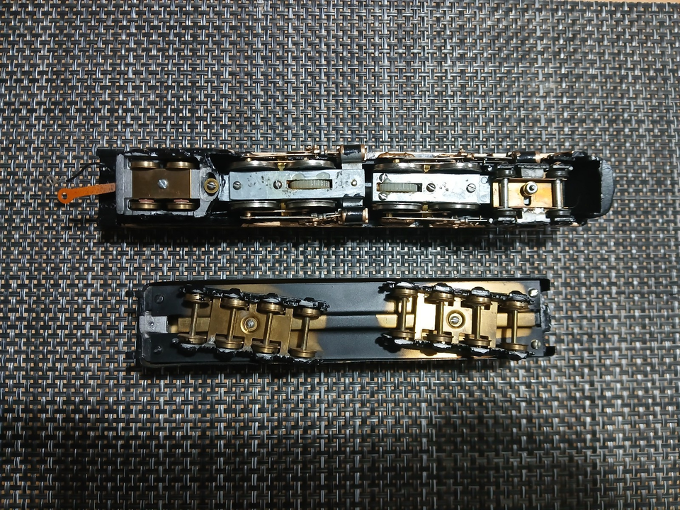 Vintage HO scale Bowser/Penn line 4-4-4-4 Custom T1 Duplex Steam ...