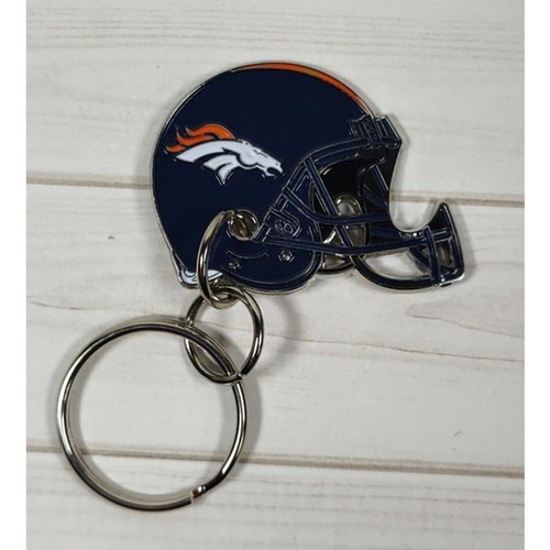 NFL Denver Broncos CenturyLink Helmet Keychain, Key Ring, Backpack ...