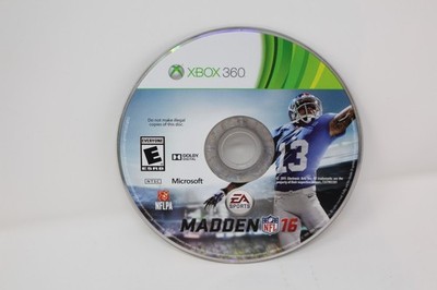 NFL Madden 16 Microsoft Xbox 360- Disc only | eBay