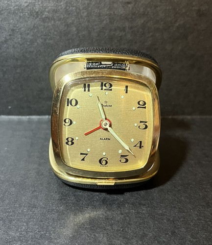 Endura Vintage Travel Alarm Clock Japan - Glow In The Dark | eBay