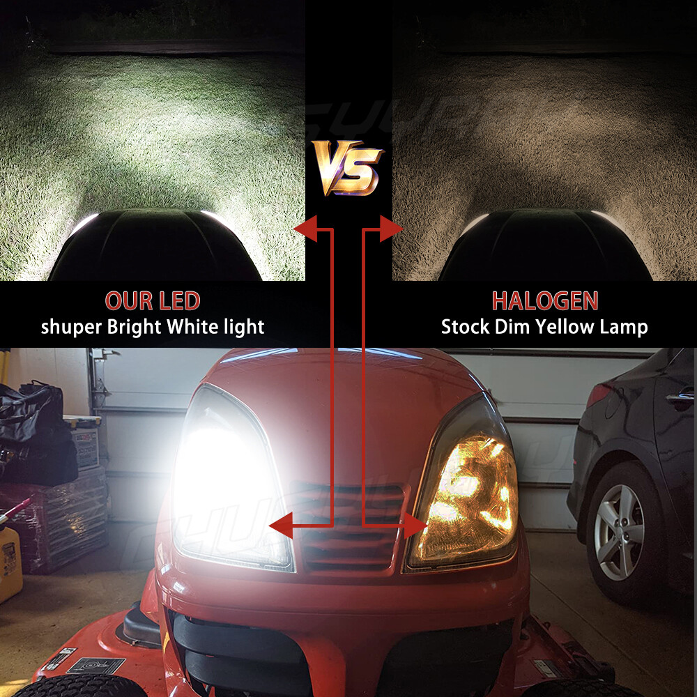 Rear+Front LED bulbs for Deere 425 445 455 AD2062R AM35424 Tail lights ...