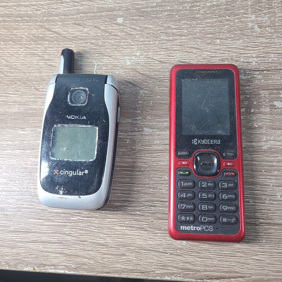 Cell Lot NOKIA 6102b AND KYOCERA S1310 Phone AS IS | eBay