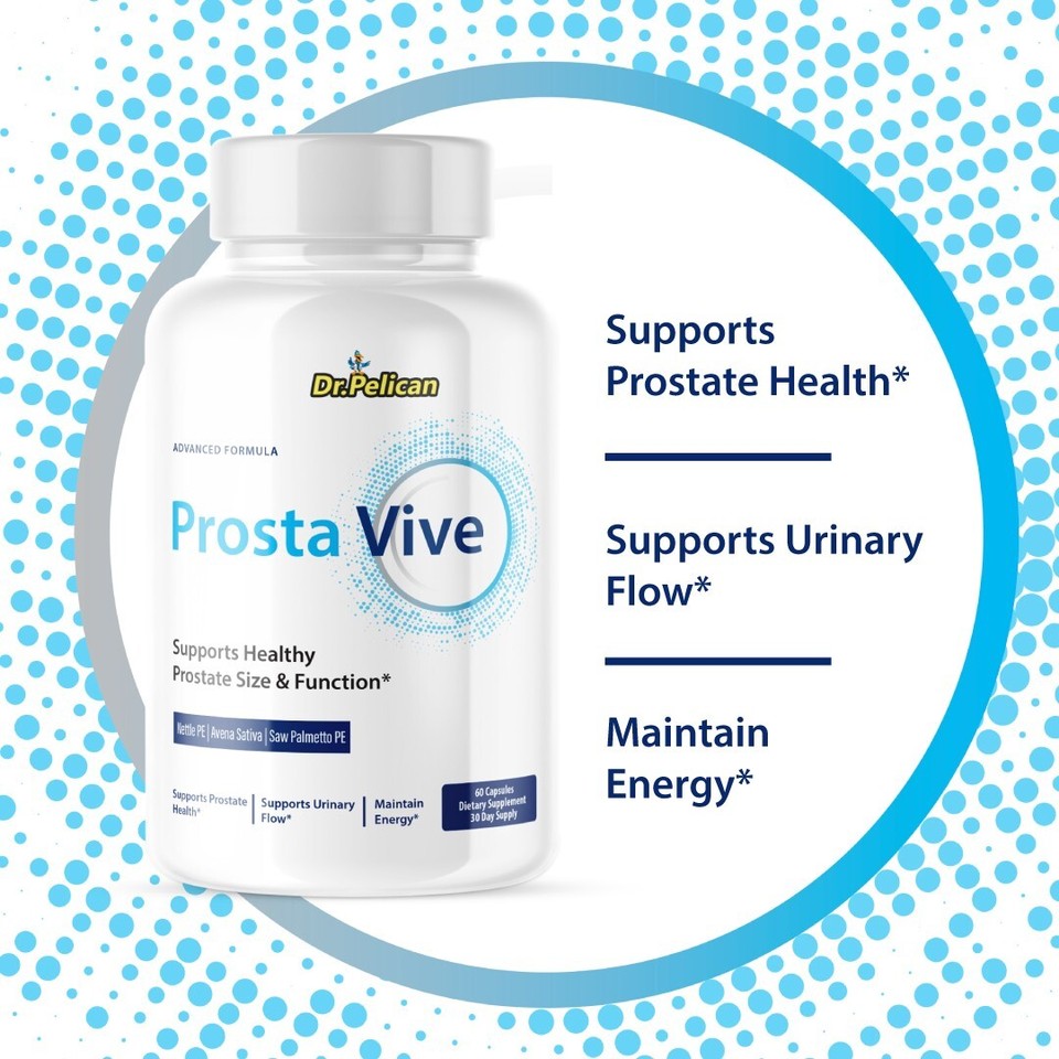 Prosta Vive - Prostate Support- 2 Bottles- 120 Capsules | eBay