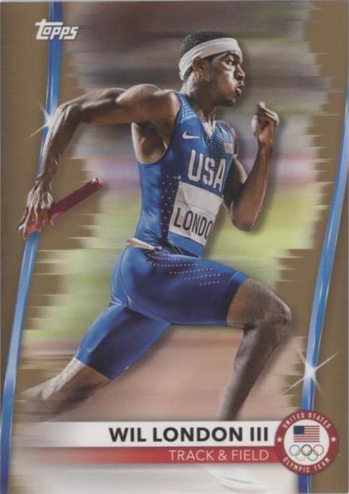2021 Topps U.S. Olympic & Paralympic Team and Hopefuls - Wil London III ...
