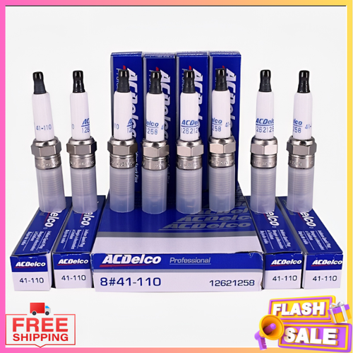 NEW Set Of 8 ACDelco Iridium Spark Plugs 41-110 12621258/12680072-US ...
