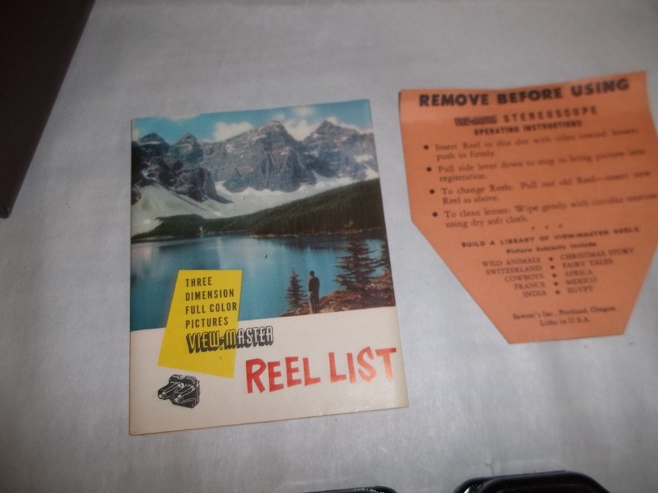 Vintage 1950's Sawyer’s View Master Stereoscope In Original Box | eBay