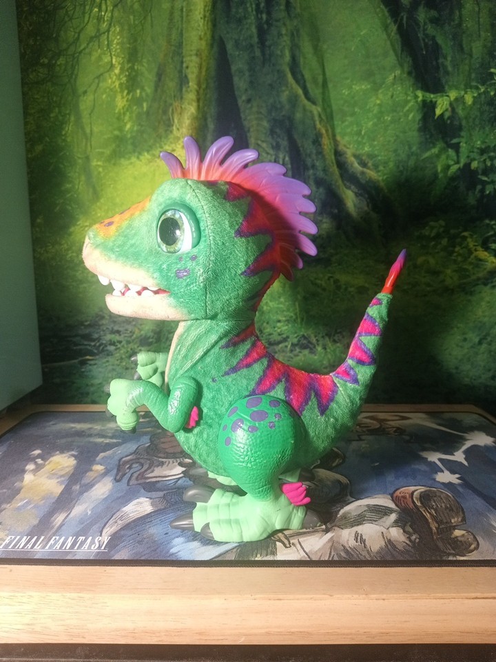 FurReal Friends Munchin T-Rex Dinosaur Interactive Toy with Sounds 12 ...