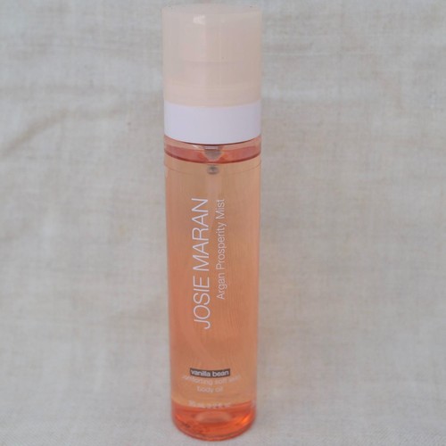 Josie Maran Argan Prosperity Mist Soft Skin Body Oil Vanilla Bean 3.2 ...