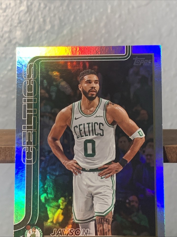 Jayson Tatum Rainbow Foil 2025-26 Topps #1 Boston Celtics NBA HIT | eBay